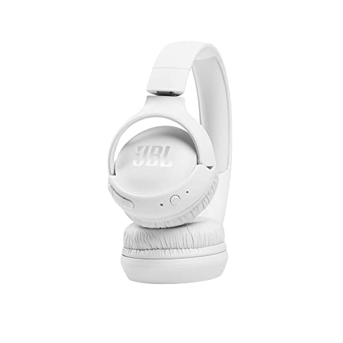 JBL Tune 510BT: Wireless On-Ear Headphones with Purebass Sound – White ...